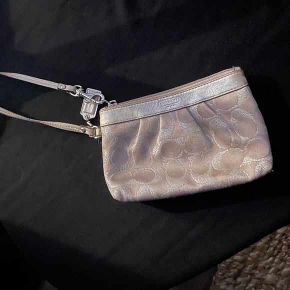 Coach | Bags | Coach Wallet Silvergrey | Poshmark